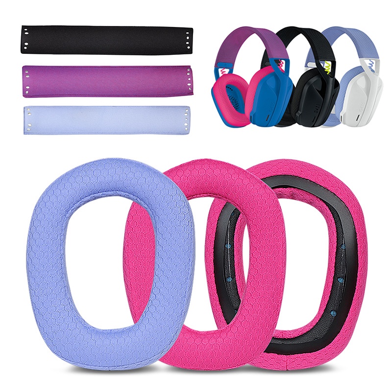 Replacement Headphone Headband Soft Cushion Cover Ear Pads Earpads for ...