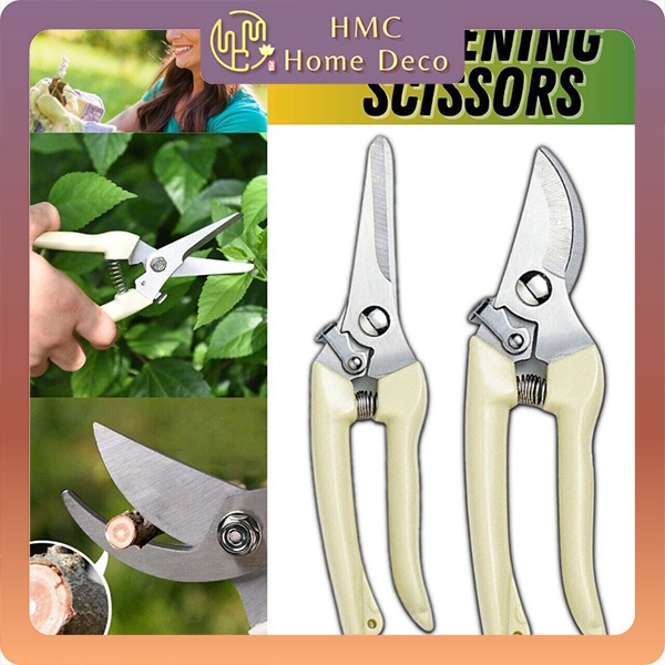 HMC Ultra Lightweight Garden Pruning Shears Gardening Tools Plant Tree ...