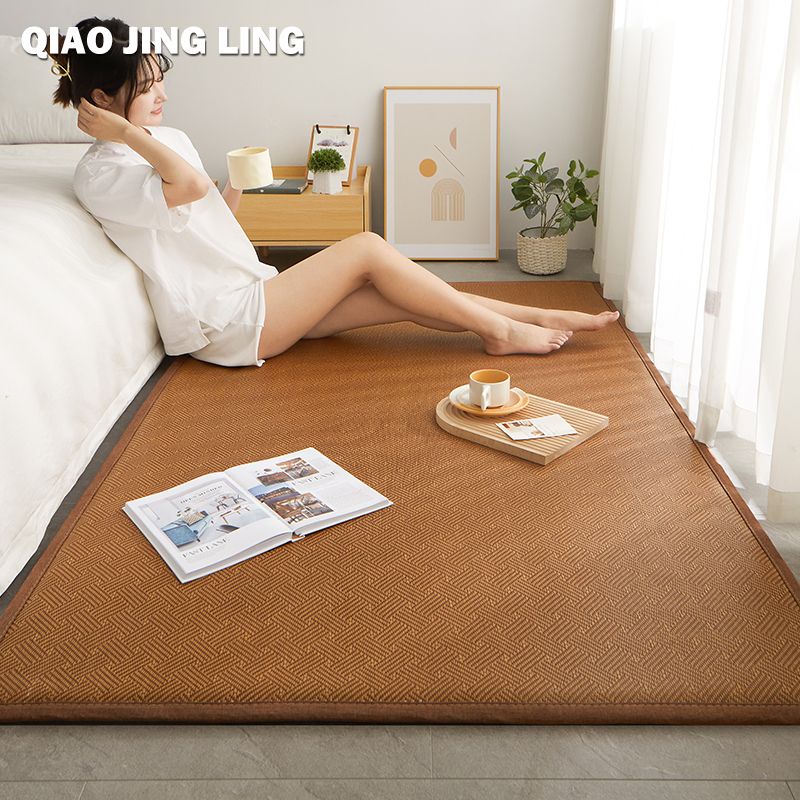 Thick 2cm Rattan Mat Floor Mat Japanese Tatami Mat Summer Bedside ...