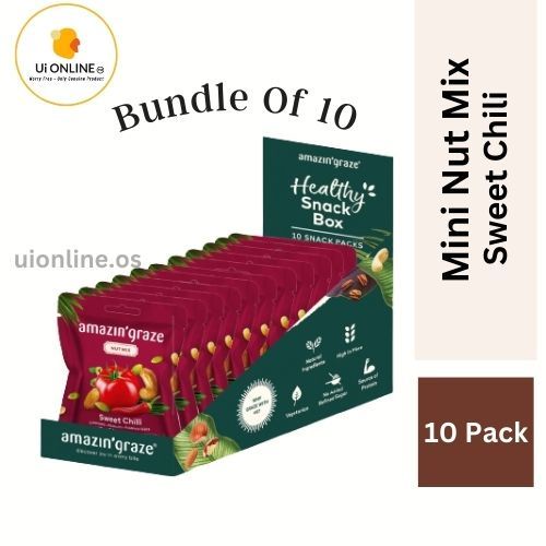 AMAZIN' GRAZE NUT MIX 30G X 10 - SWEET CHILLI (EXP 04/2025) | Shopee ...