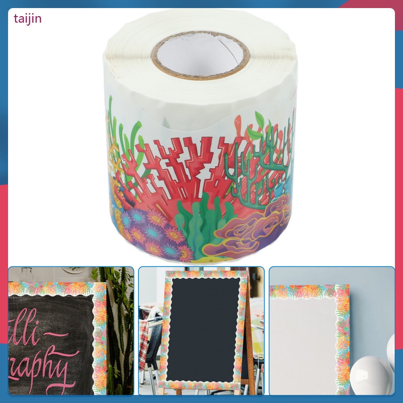 Bulletin Border Board Trim Borders Blackboard Sticker Classroom Decor ...