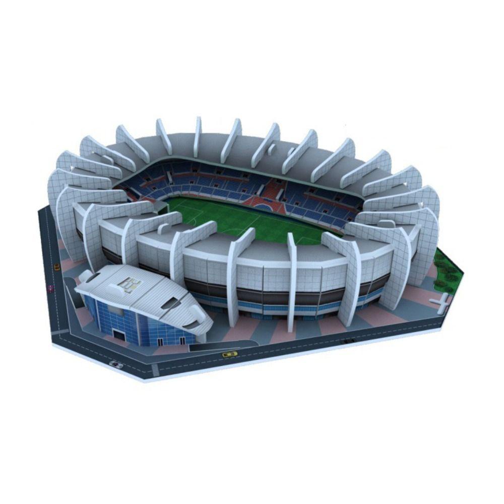 SHIGONG Miniature Football Stadiums, DIY Paper 3D Soccer Stadium Puzzle ...