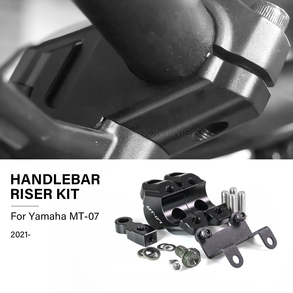 For YAMAHA MT-07 MT07 2021- Motorcycle With Offset Handlebar Riser Kit ...