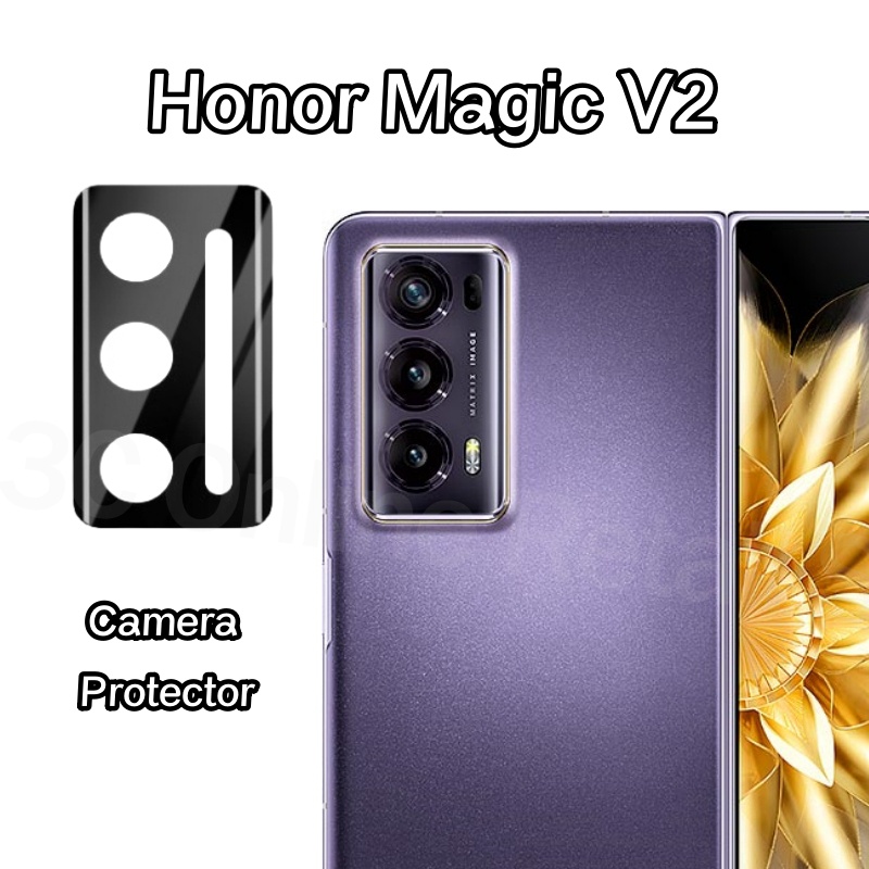 For Honor Magic V2 VS Ultimate 6 Camera Lens Screen Protectors Glass For Huawei Honor Magic V2 ...