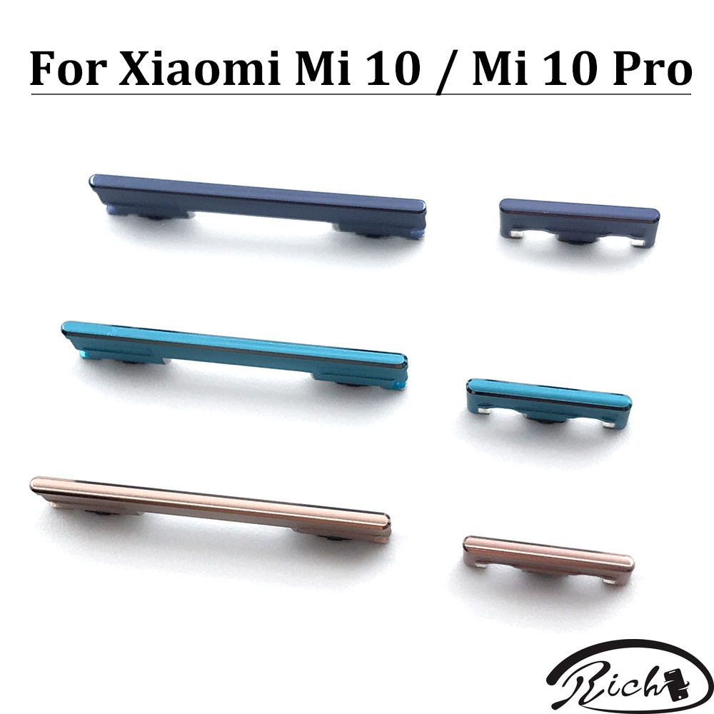 For Xiaomi Mi 10 Pro Volume Power Button Side Key For Xiaomi Redmi Note ...
