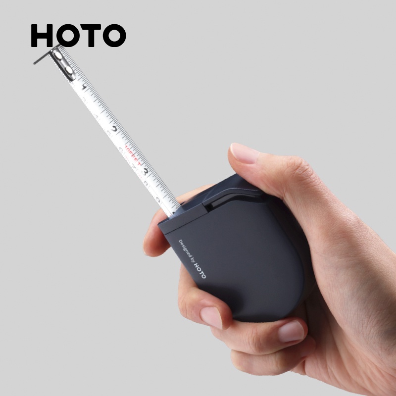 HOTO Tape Measure Self-locking Steel Tape 3m*16mm Portable Woodworking ...
