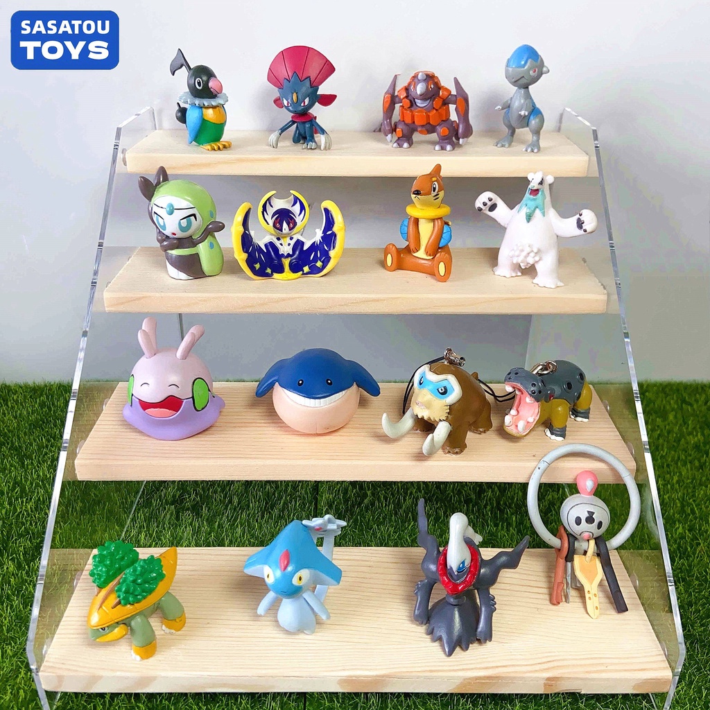 Pokemon figures Cranidos Weavile Rhyperior Meloetta Lunala Solgaleo ...