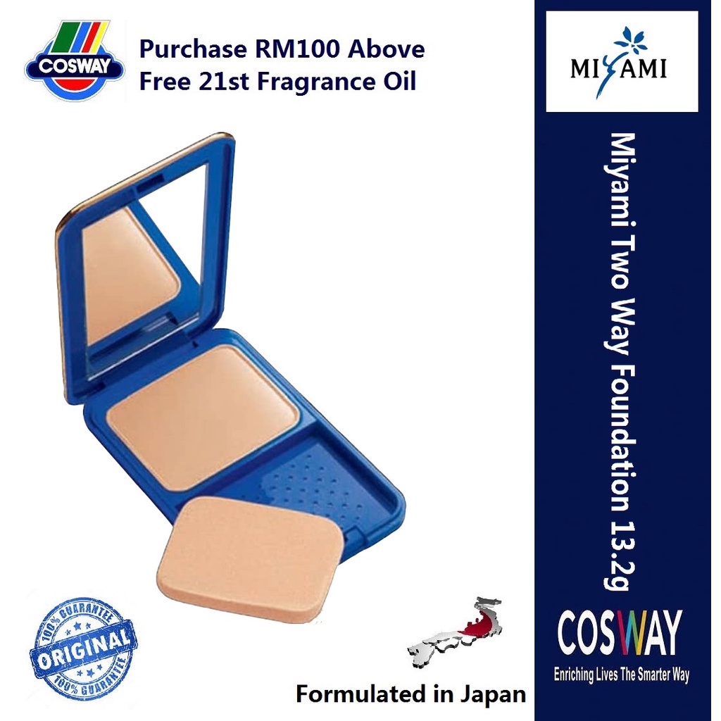 COSWAY Miyami Two Way Foundation Series | Shopee Malaysia