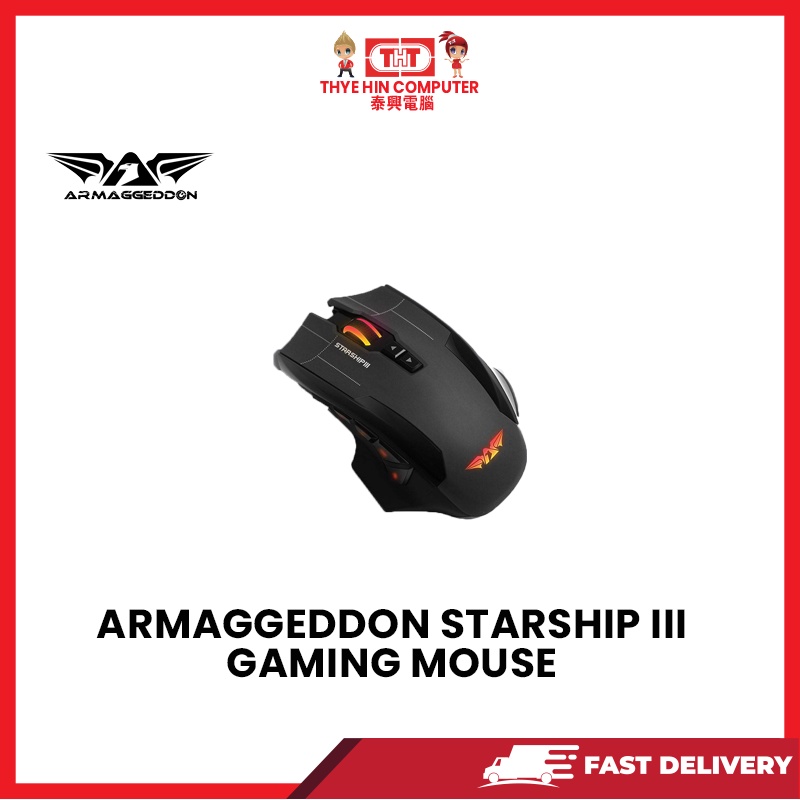 ARMAGGEDDON STARSHIP III GAMING MOUSE | Shopee Malaysia