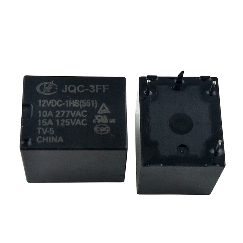Hongfa Power Relay HF-JQC-3FF-05V/12V/24VDC-1HS/1ZS 4 Pins/5 Pins | Shopee Malaysia