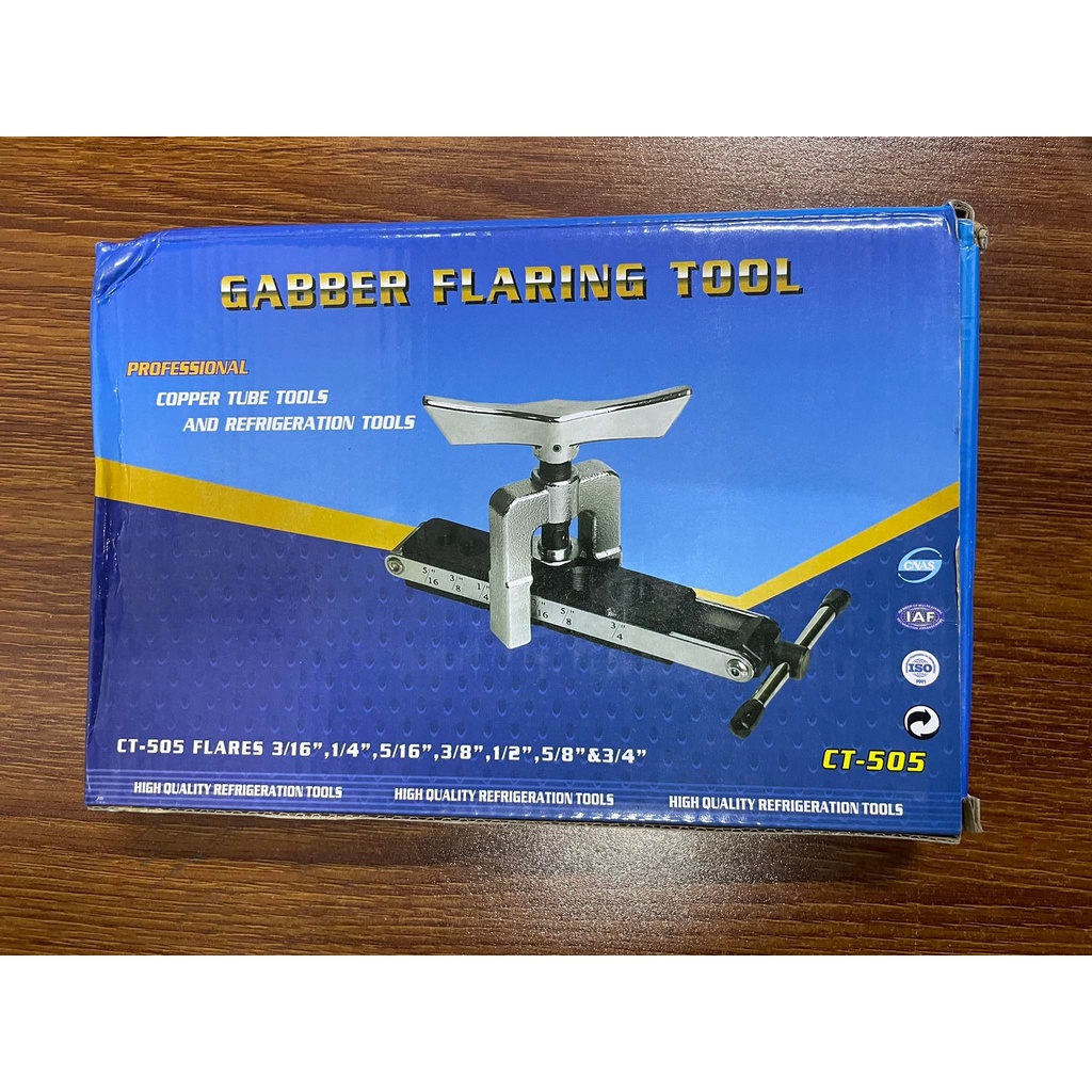 FLARING TOOL CT500 /CT505 COPPER TUBE FLARING CT-500 CT-505 AIRCOND ...