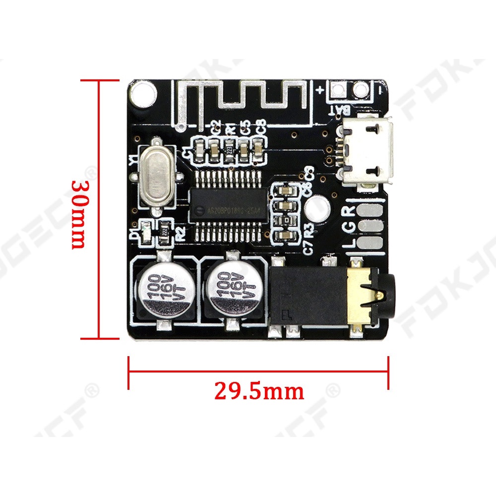 Bluetooth Audio Receiver board Bluetooth 5.0 mp3 lossless decoder board ...
