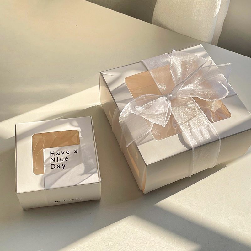 Handmade Packaging Box Creative Kraft Paper Box Birthday Gift Packing ...