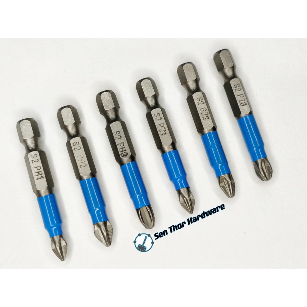 Anti Slip Screwdrivers Electric High Magnetic Screwdriver Bit PH1,PH2 ...