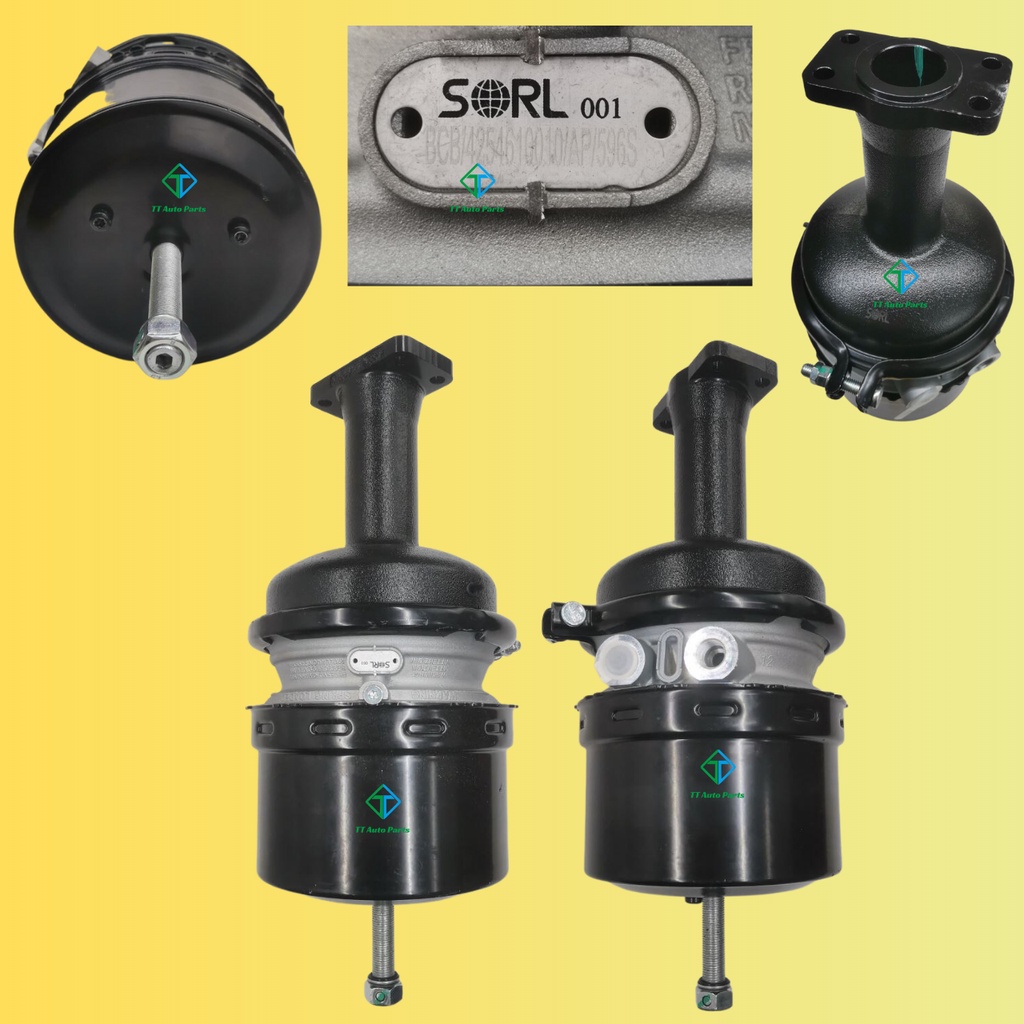 Air Brake Chamber / Brek Chamber Udara (Pemegang: 13cm)(Hole:m16 x 1.5P ...