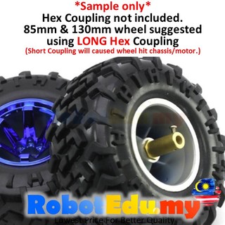 65mm 85mm 130mm High Friction Wheel Grip Rubber Tayar Tyre Rim -DC ...