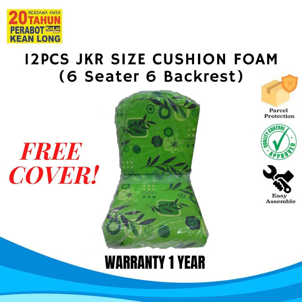 KLSB 12 Pieces JKR (Big Size) RoundHeadedSofaContourCushion Set ...