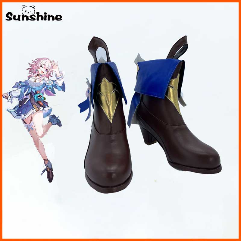 March 7th Honkai Impact Honkai Star Rail Cosplay Shoes Boots Game Anime ...