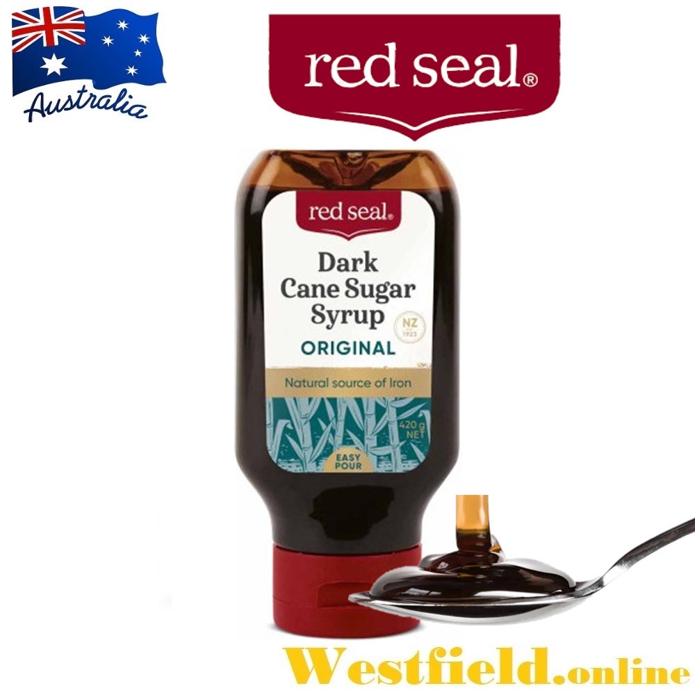Red Seal Dark Cane Black Sugar Syrup Original Flavour 420g [ Made in ...