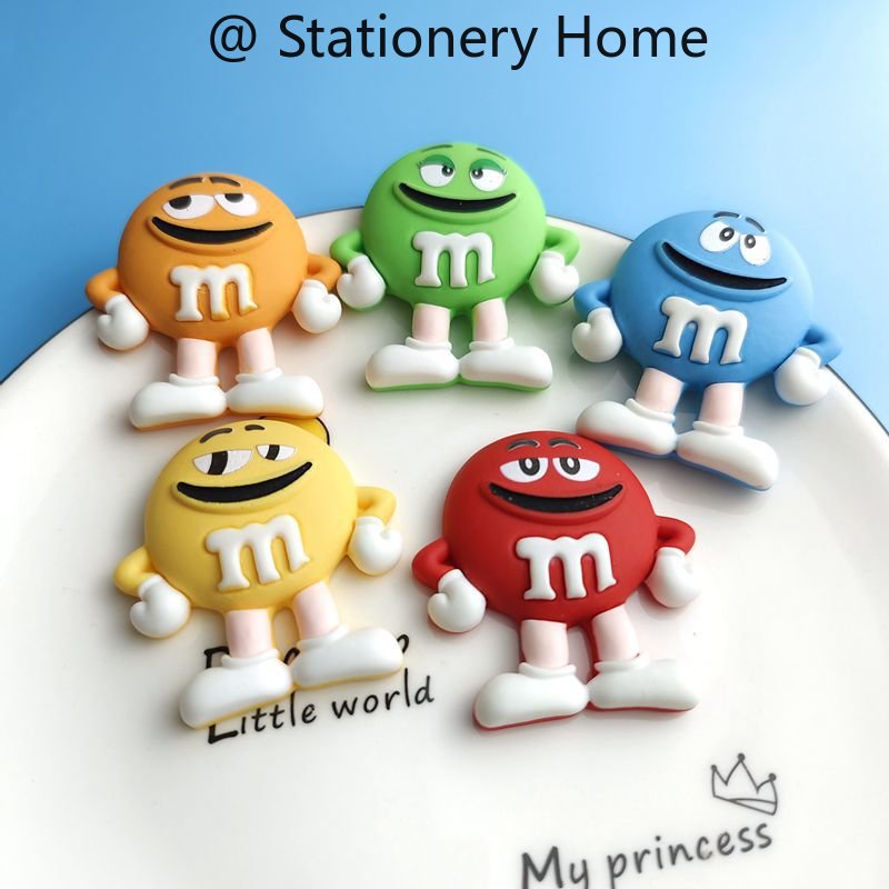 Large Simulation Emoticon M Beans Fridge Magnets Refrigerator Sticker ...