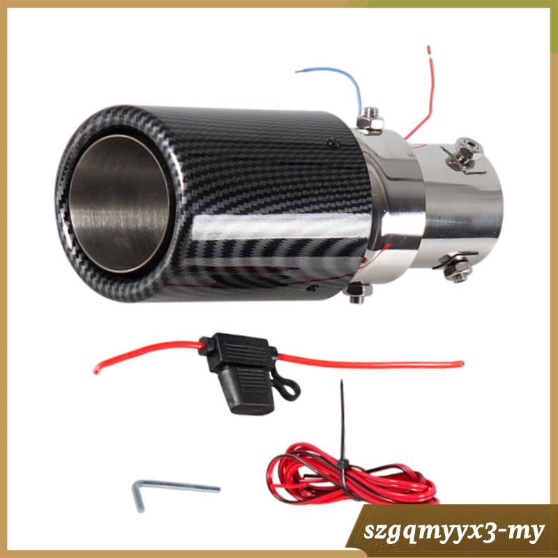 [ Exhaust Tip Tail Pipe Outlet Exhaust Pipe Tail Throat Performance 304 ...