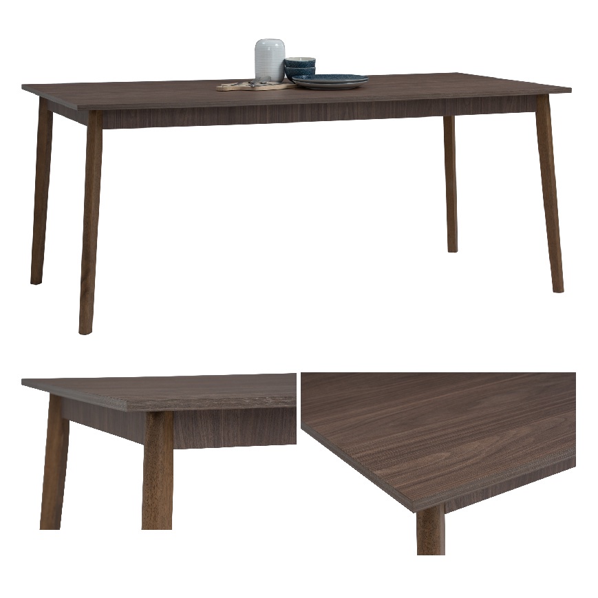 SETIA 1.8M Wood Dining Table 6 Seater Dining Table 8 Seater Dining ...