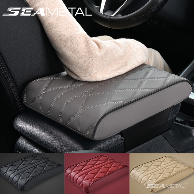 Car Armrest Cushion Cover Center Console Car Seat Box Protection Car ...