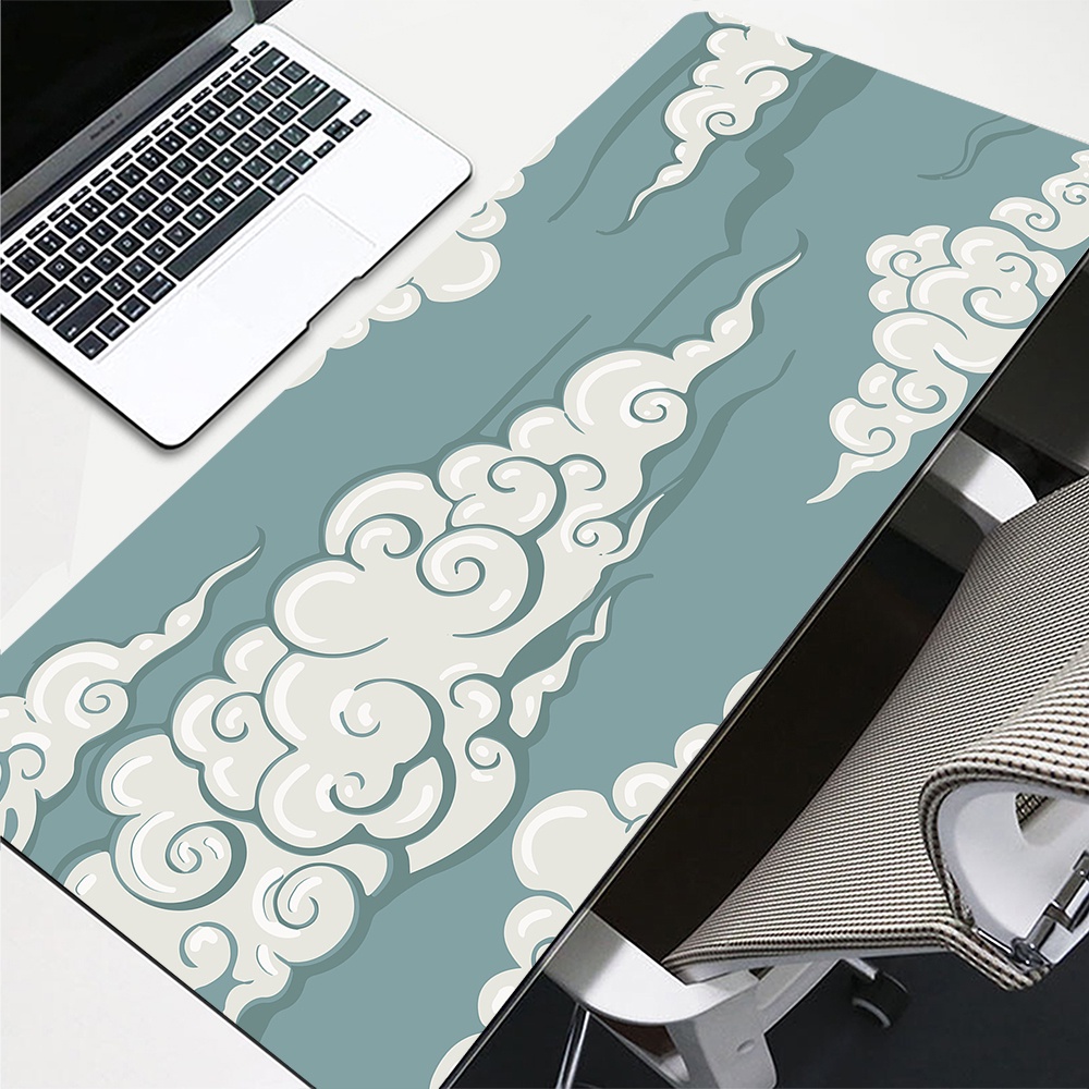 Pink Large Xl Ofice Computer Desk Mat Table Mouse Pad Clould Art ...