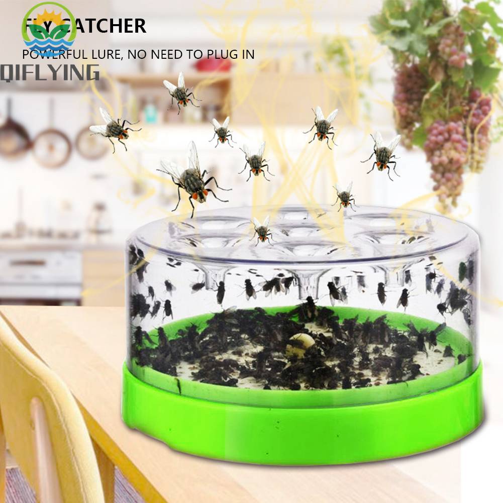 Automatic Insect Catcher Flies Killer Anti Fly Electronic Fly Trap Pest ...