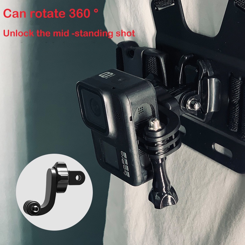 TELESIN Action Camera Universal GoPro Centered Vertical Shoot ...