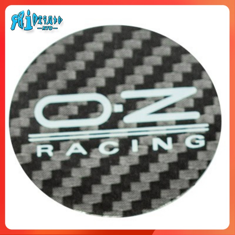 RTO 4PCS/lot 45MM Car Wheel Center Cap Emblem Sticker For OZ RACKING ...
