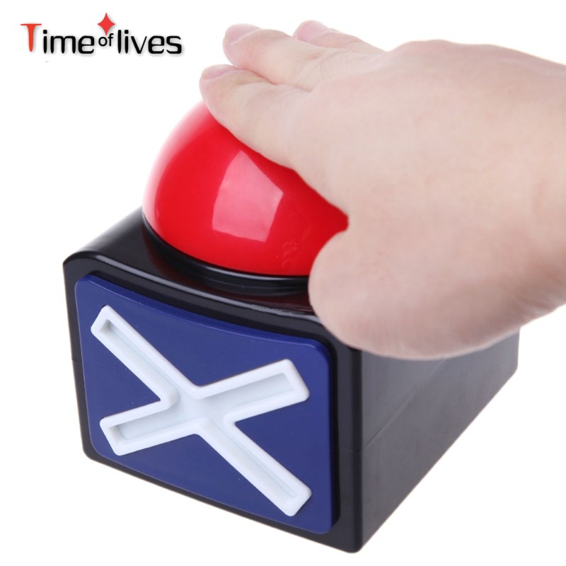 Game Quiz Answer Buzzer Alarm Button with Sound Light Trivia Got Talent ...