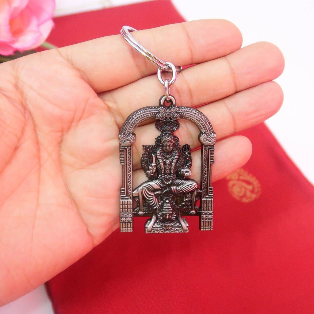 Mix Gods Metal Ganesha Hanuman Om Vel Keychain - Various Designs ...