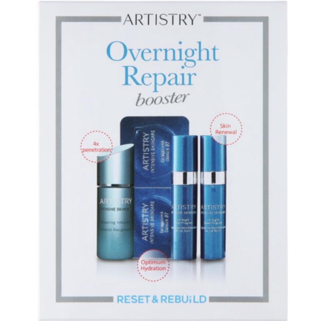 ARTISTRY INTENSIVE SKINCARE Overnight Repair Booster (Trial set ...
