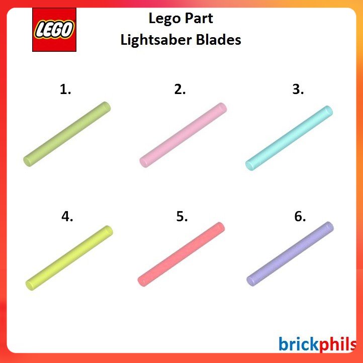 Lego Part 30374 - Lightsaber Blades | Shopee Malaysia