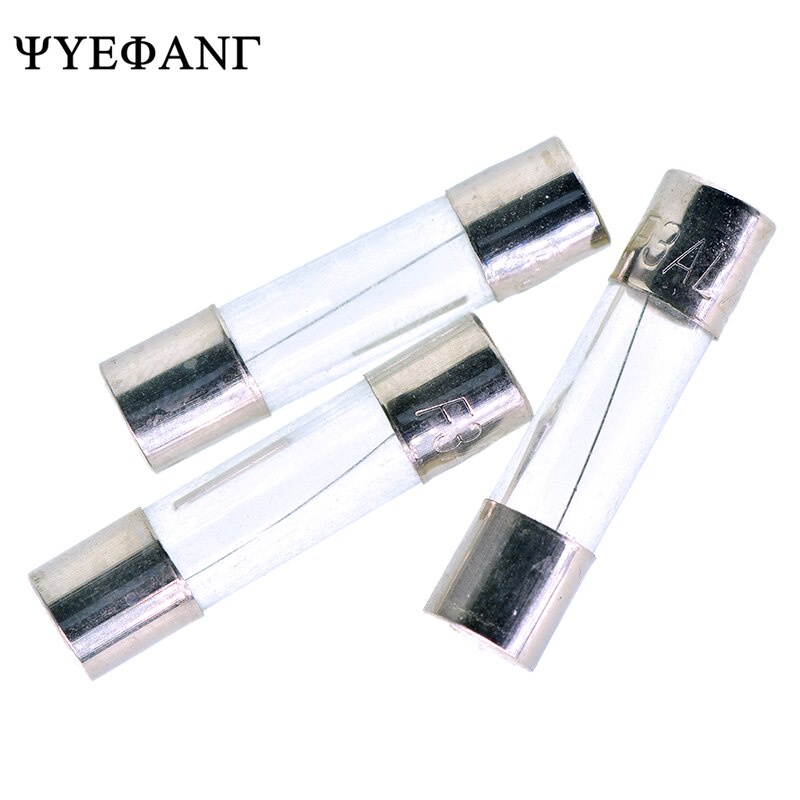 20PCS 5*20 Fast-blow Glass Fuses 5x20 5*20mm 250V 0.1A 0.2A 0.5A 1A 2A 3A 4A 5A 6A 8A 10A 15A ...