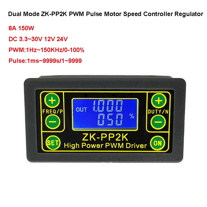 ZK-PP1K Dual Mode Signal Generator ZK-PP2K PWM Motor Speed Controller ...