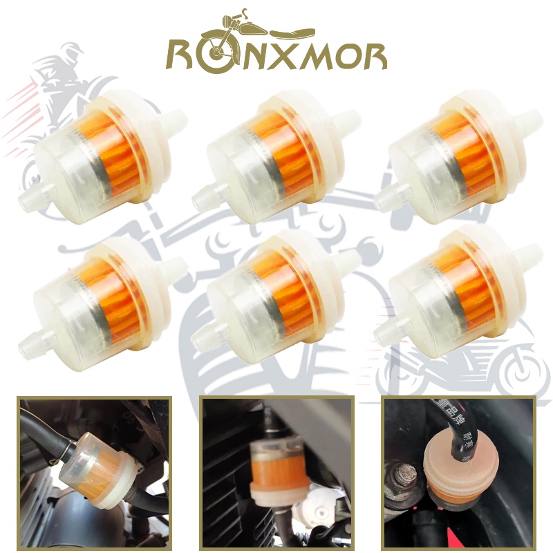1PC New Universal Gasoline Gas Fuel Gasoline Oil Filter For Scooter ...