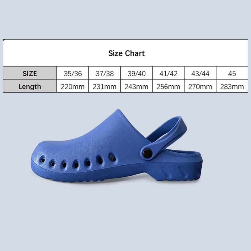 Soft Medical Doctor Nurse Surgical Shoes Anti-slip Protective Clogs ...