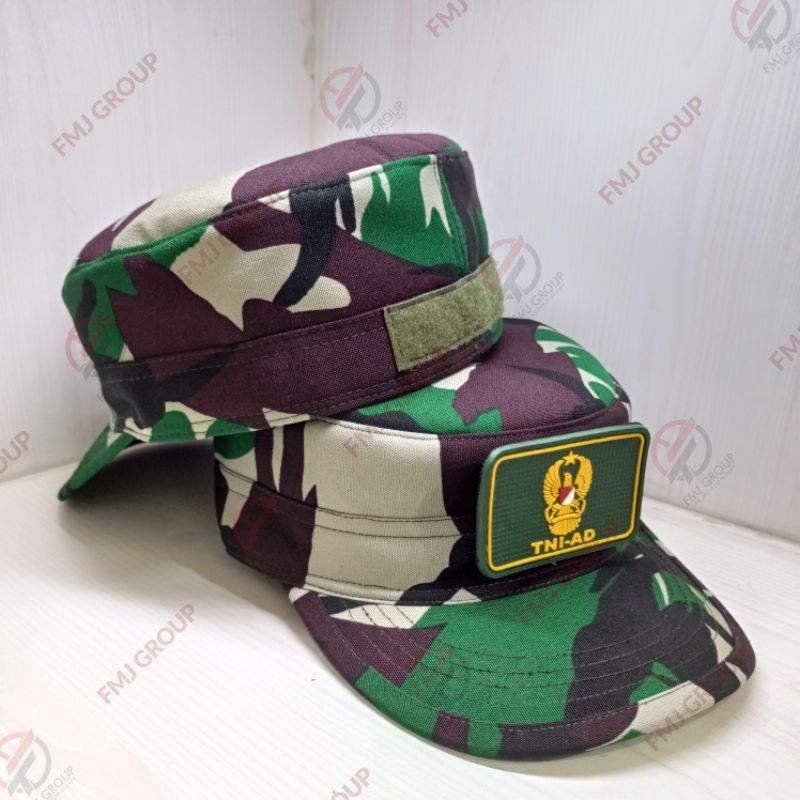 Striped Commando Hat/TNI Striped Hat | Shopee Malaysia