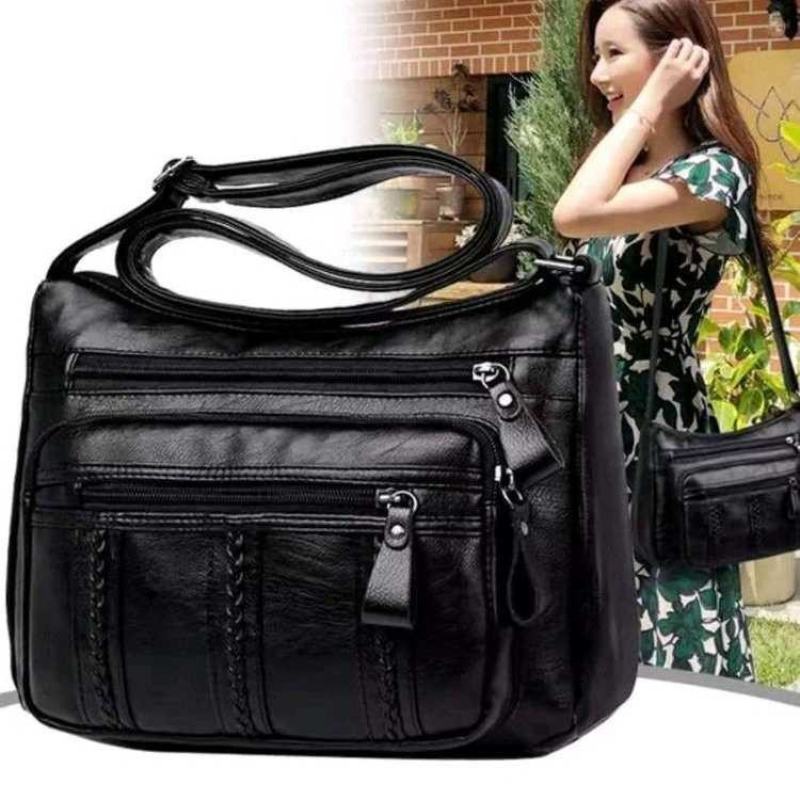 Crazy bag Women's Black handbags Women's Messenger bags side bags ...
