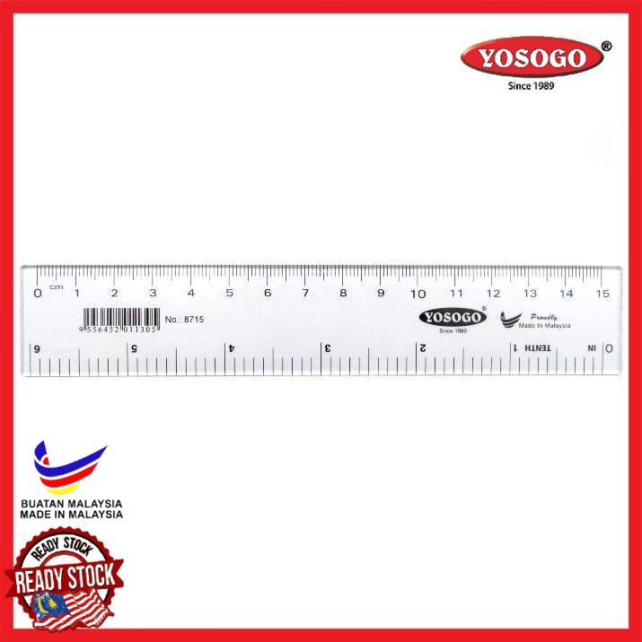 [super stationery] YOSOGO PEMBARIS PLASTIK LUTSINAR 87 SERIES ...