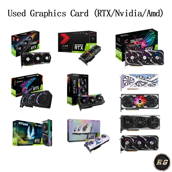 Used Graphic Card/Grafik Kad Second Hand (RTX2060/ RTX2070/ RTX2080 ...