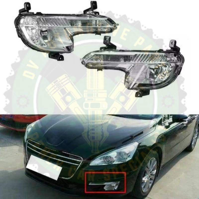 Fog Light w/o Bulb For 508 508sw 508 GT Depo Taiwan | Shopee Malaysia