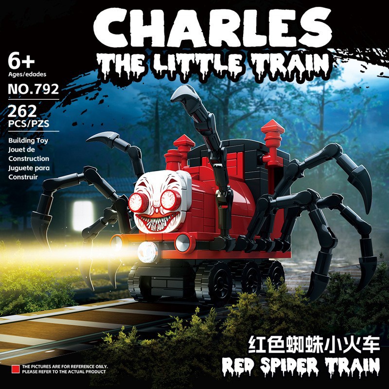Hell Charles Choo Choo Charles Little Train Building Blocks Spider ...