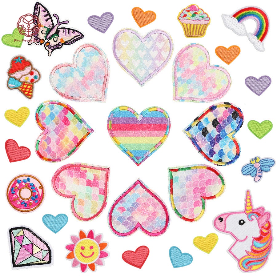 Pro Patch Store Color Love DIY Embroidery Patches for Embroidery ...