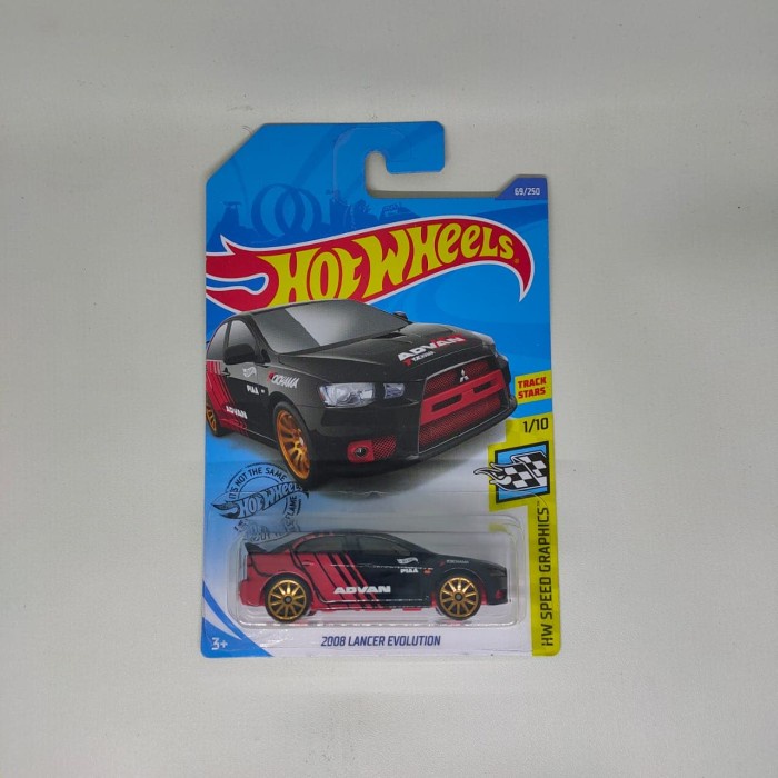 Hot Wheels Lancer Evo Evolution Advan | Shopee Malaysia