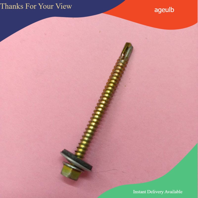 Self Drill Screws For Metal. Skrew Atap Besi/Skrew Kuda-kuda | Shopee ...