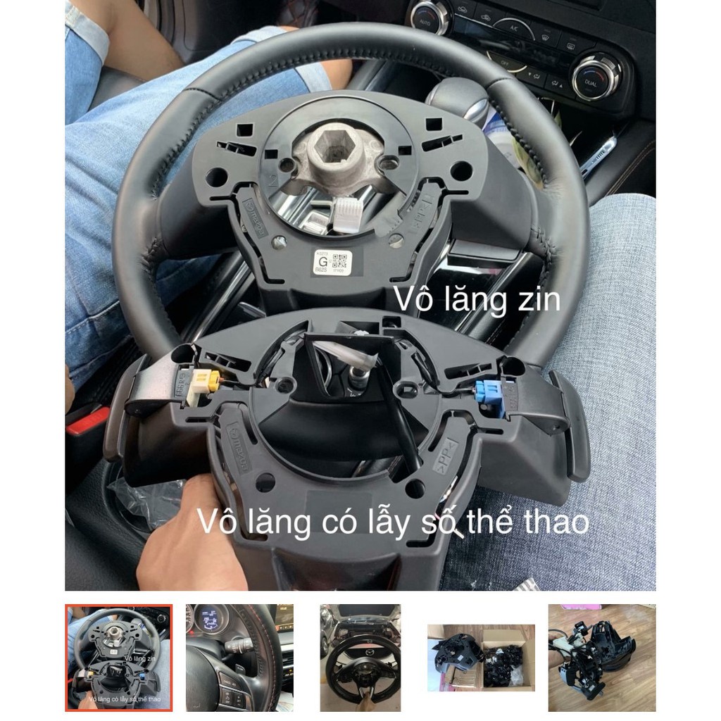 Gear shift lever on steering wheel for Mazda 2, Mazda 3, Mazda cx5 ...