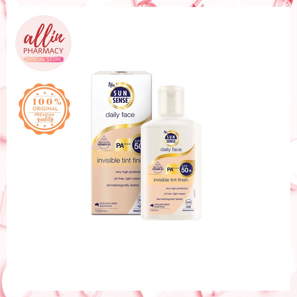 Ego Sun Sense Daily Face Tint SPF 50+ 100g (EXP 05/26) | Shopee Malaysia
